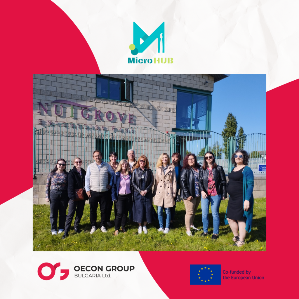 Partner’s meeting in Dublin | MicroHUB project - OECON BULGARIA